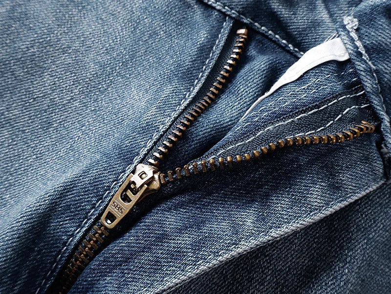 Distressed Embroidery Slim Fit Jeans – My Store